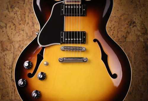 Gibson Memphis ES-335 Dot Left Handed Sunburst 201