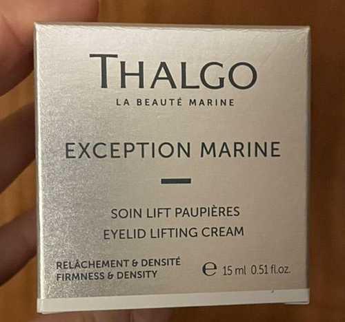 Thalgo exception marine eyelid lifting cream
