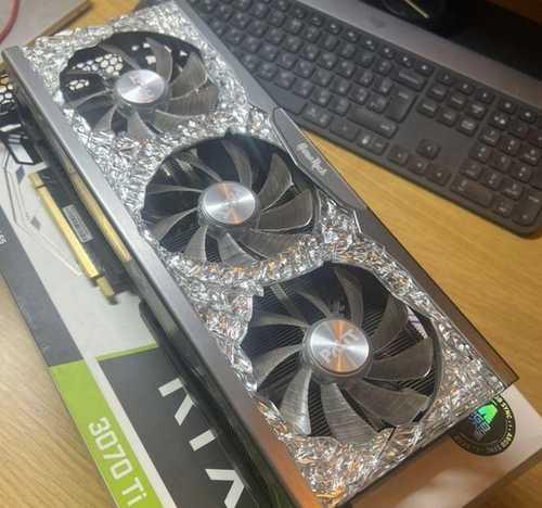 Видеокарта RTX 3070ti gamerock palit