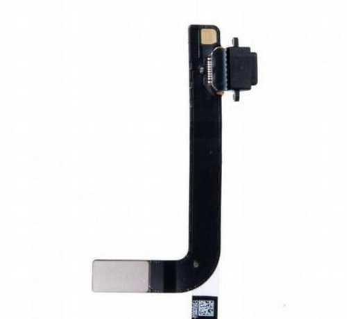 Шлейф с разъемом зарядки для Apple iPad 4, черный