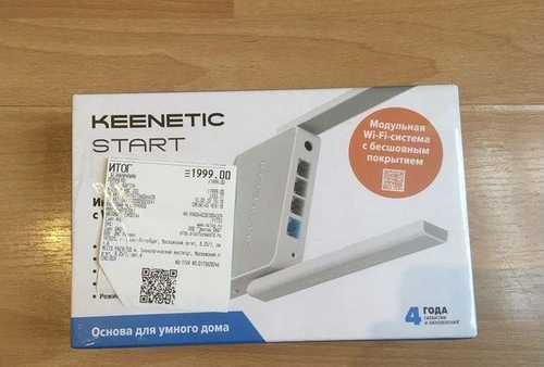 Wifi роутер Keenetic start (KN1111)
