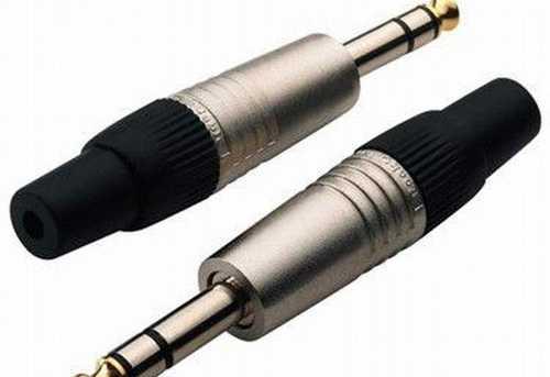 Штекер Rockcable jack male стерео (RCL10003 P)