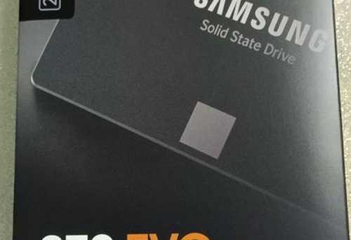 Samsung 870 evo 250 gb SSD