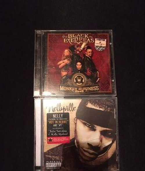 Nelly, black eyed peas диски cd