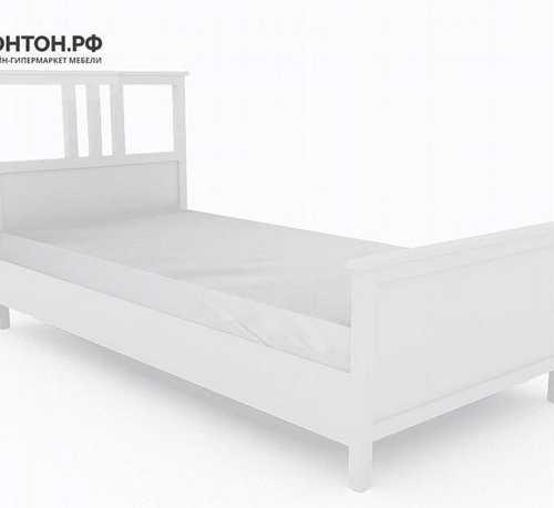 Кровать одинарная khimki 0.9 м белая