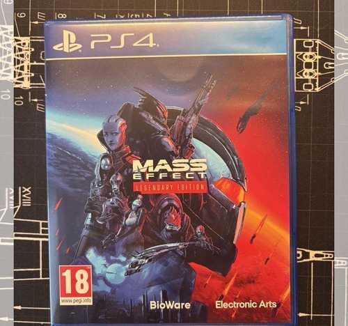 Mass effect legendary edition ps4 диск