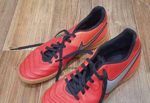 Футзалки (бампы) Nike tiempo genio II leather IC