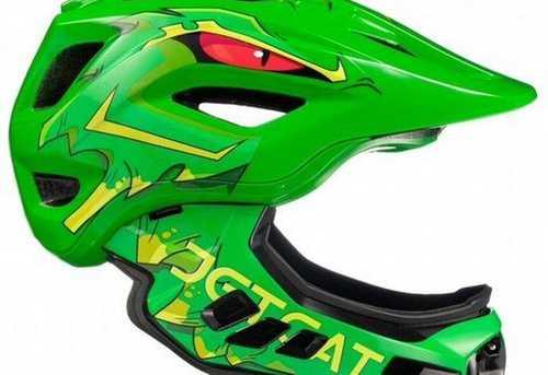 Шлем FullFace JetCat Raptor SE green dragon