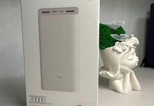 Powerbank xiaomi 20000 (новый, оригинал)