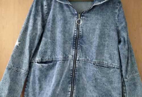 Джинсовая куртка женская 48(размер