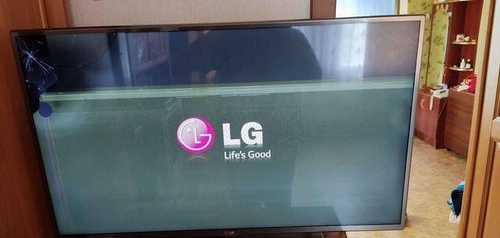Телевизор LG 39LB650V с разбитой матрицей