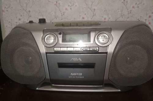 Магнитола с CD и MP3 aiwa CSD-MP100