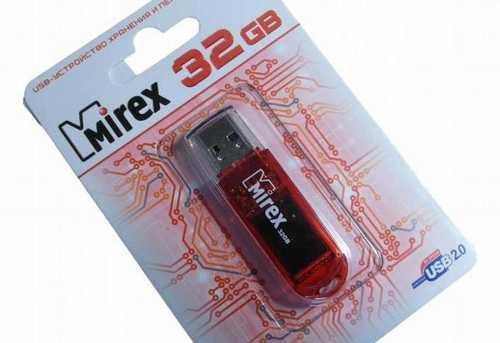 USB флешка Флешка 32 гб Mirex Elf Red