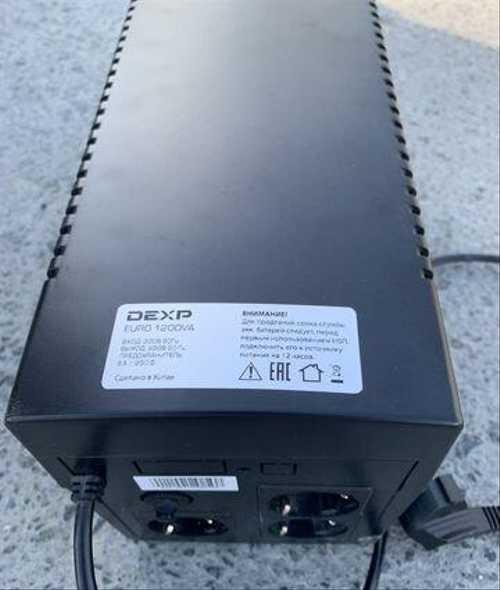 Ибп dexp 1200VA