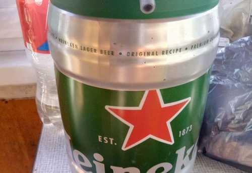 Пивной бочонок 5 л Heineken