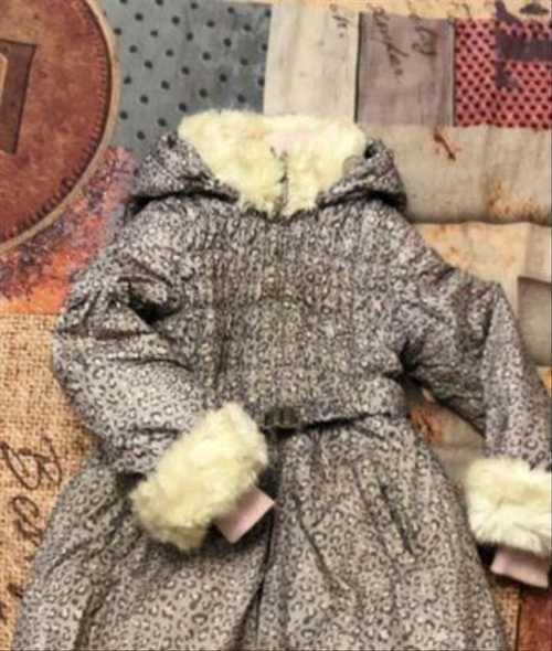 Зимнее пальто для девочки Orby