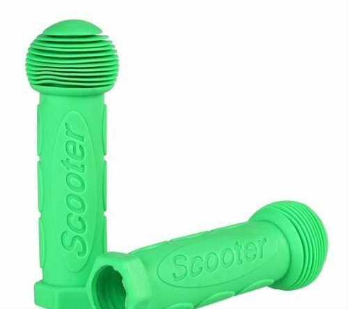 Грипсы детские Scooter 2шт зелёные