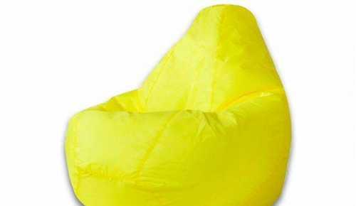 Кресло-мешок груша желтое XL. В наличии