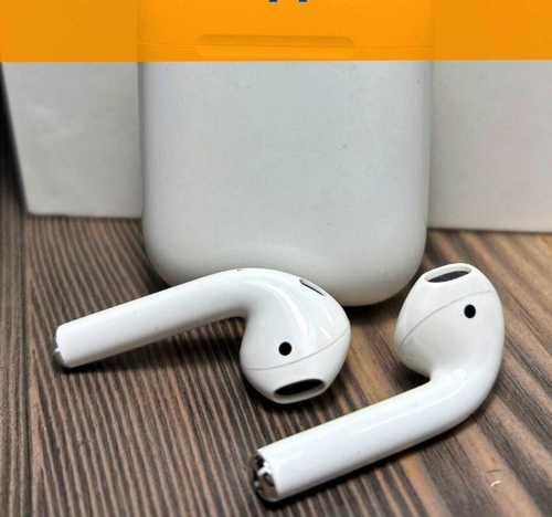 Airpods 1,2 наушники с новыми аккумами