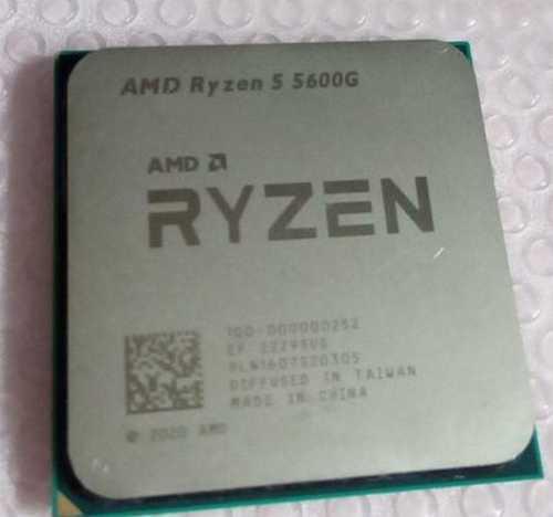 Процессор AMD ryzen 5 5600g