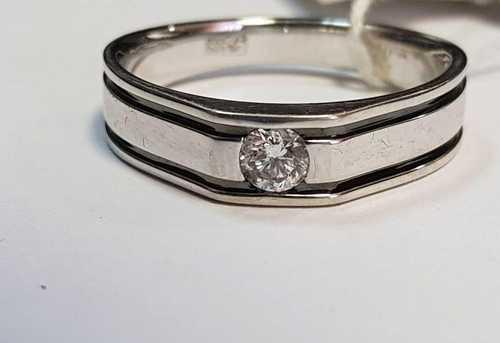 Золотое кольцо с бриллиантом 5.36г