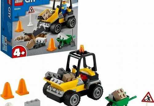 Новый Lego City конструктор Дорожные работы