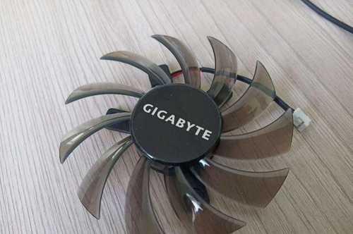 Вентилятор для видеокарты gigabyte 75мм
