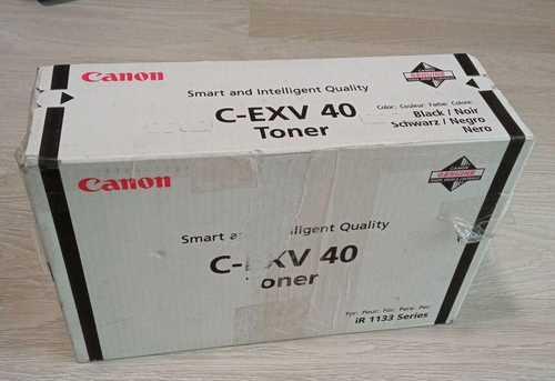 Картридж Canon C-EXV40 черный (оригинал)