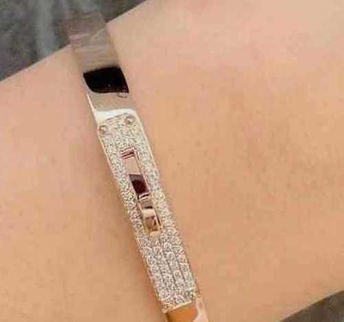 Hermes Kelly браслет 0,22ct