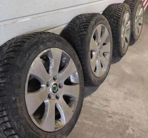 Шины диски колеса 205/55 R16 зимние шипованная