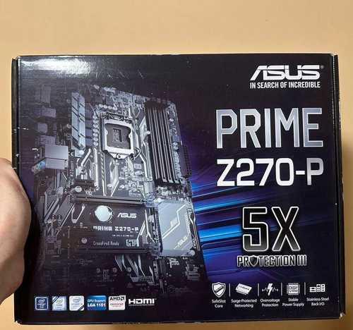 Материнская Плата Asus Z270-P