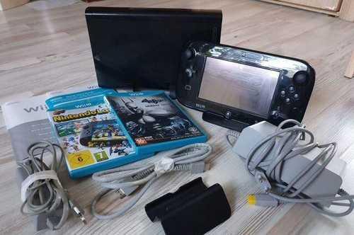 Приставка Nintendo Wii U 32гб с играми