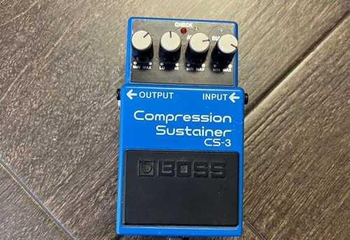 Boss Compression Sustainer CS-3 гитарная педаль