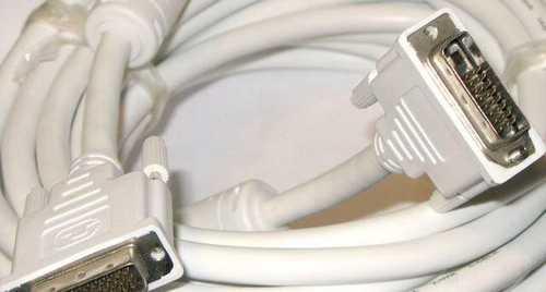 Кабель DVI-D (dual link) 10м Cablexpert #16031