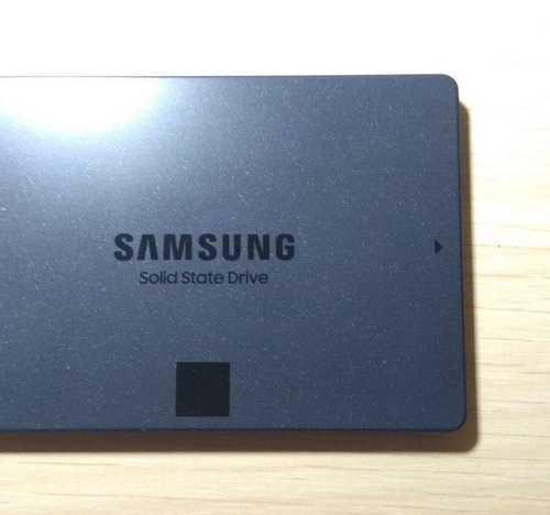 SSD накопитель 1тб Samsung 870 QVO, 2.5", SATA III