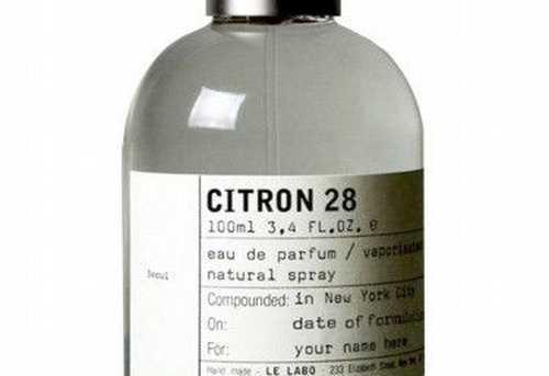 Le labo citron 28 отливант/распив