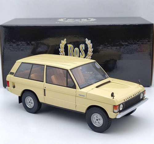 Range Rover Suffix 4х4 1970 BoS Best of Show 1:18