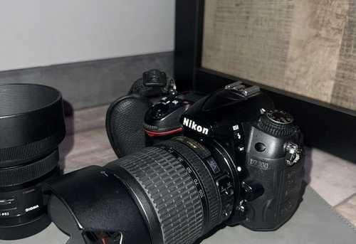 Зеркальный фотоаппарат nikon d7000 + sigma 30 mm