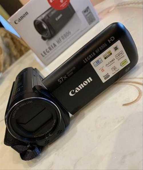 Видеокамера canon legria HF r806