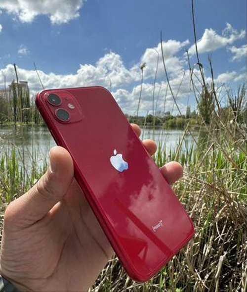 iPhone 11 128gb RED Акб100