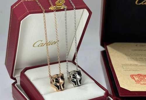 Цепочка кулон колье Cartier Картье