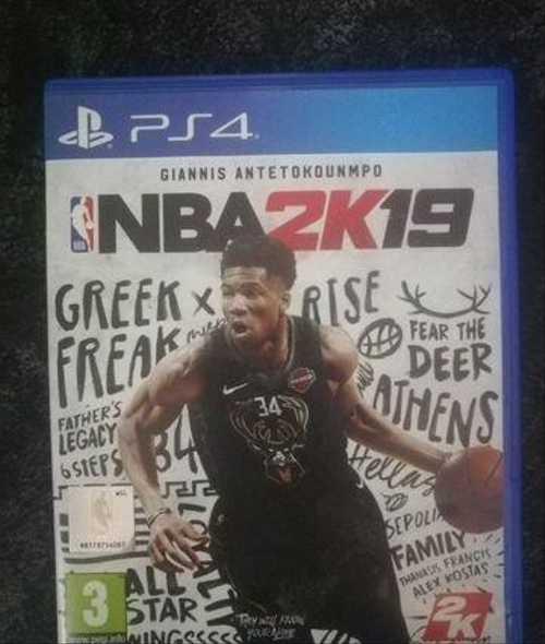 Игра NBA2K19 PS4