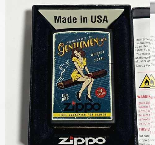 Зажигалка Zippo Cigar Pin-up Girl, 81329