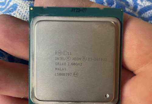 Процессор intel xeon E5 -2650v2