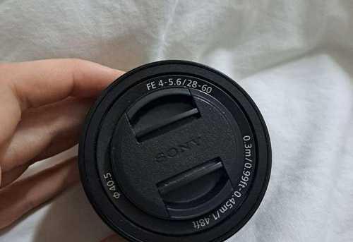 Объектив Sony FE 28–60 мм f/4–5.6
