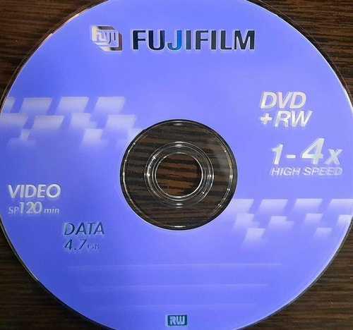 DVD+RW fujifilm диски