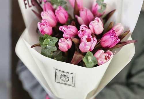 Букет тюльпанов, доставка цветов