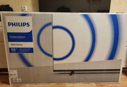 Телевизор 55"Philips 55PUS7406/60Ultra HD (4K)