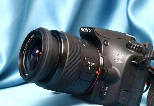 Sony A58 + китовый зум 18-55 f/3.5-5.6 SAM II