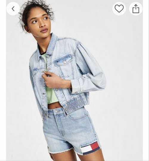 Tommy hilfiger джинсовка женская из USA